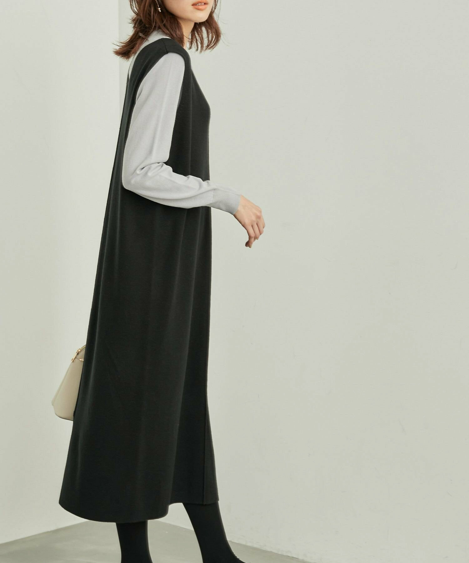 Rope Picnic|ニットジャンパースカート 洗濯機ok・アンチピリング Rakuten Fashion 楽天ファッション/旧楽天
